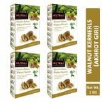 Buy Nutraj Regular Walnut Kernels 1 Kg (250g X 4) | Walnut without Shell| Akhort Giri 1 Kg ...