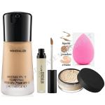 Buy CLASSYHUDA PROFESSIONAL FOUNDATION, CONCEALER, MAKEUP PUFF & FACE ...
