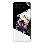 Buy GADGETSWRAP Printed Vinyl Skin Sticker for Asus Rog Phone 5 - White ...