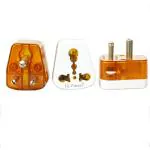 Buy Hi-Plasst 240 V Big Size Conversion Plug (5-16A) Converts 6A To 16 ...