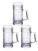 Buy Smartserve Gambrinus Shot Beer Desert Mug, 40 ml, Set of 3pcs, Transparent Online at Best ...
