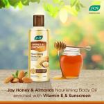 Buy Joy Honey & Almonds Nourishing Body Oil, With Vitamin E & Sunscreen ...