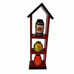 Buy Channapatna Toys Handmade Small Sized Wooden Pots with Home ...