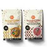 Buy 9GRAMS Sprouted Multi Millet and Moong Instant chilla Mix Combo ...