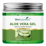 Buy She Essentials Aloe Vera Gel enrich W/ Vitamin E Oil & Cucumber For ...