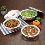 Buy HAZEL Aluminium Langdi Patila Pot With Lid Hammered Finish Round ...