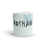 Buy Rish Roshan Name Theme Printed Light Blue Ceramic Coffee Mug, 350 ...