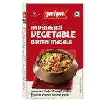 Buy Priya Hyderabadi Vegetable Biryani Masala Powder - 50g (Pack of 8 ...