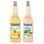 Buy Manama Limette Syrup and Ginger & Lime Syrup | 750ML Each | Mixer ...