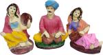 Buy Gw Creations Multicolor Polyresin Decorative Showpiece - Sitar ...