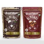 Buy SnackAmor Premium International Kalmi Dates 250g and Roasted Salted ...