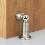 Buy LAPO Round Stainless Steel 4 inch Door Magnet Stopper Soft-Catch ...