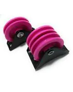 Buy Flawless Pink and Black Plastic Multipurpose Nylon Single and ...