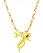 Buy ANVIKA Religious Krishna Flute Locket Chain For Boys And Girls ...