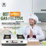 Buy OPTIZEL FLORINA 2Burner Stainless Steel LPG Gas Stove I Manual ...