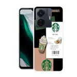 Buy Draxon vivo T2 Pro 5G, V2321 Starbucks Coffee Printed Back Cover ...