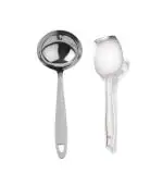 Buy URBAN BUY, Stainless Steel Cooking Chamcha and Ladle with Long ...