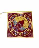 Buy Zoltamulata Applique Work Dual pecock Wall Hanging Velvet chandua ...