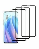 Buy GADGETRONICS Oppo Reno 7 Pro Black Tempered Glass Scratch Resistant ...