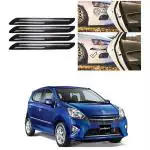 Buy Feelitson Black Car Bumper Protector Safety Guard Double Strip For ...