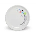 Buy Signoraware Design-6 Round Full Plate Set, Set of 3, White Online ...