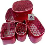 Buy Aadhya 5 Kit Cosmetic stporage makeup bindi Makeup Organizer Vanity ...