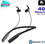 Buy Zrose Black Hd Bass 40Hrs Playback Time Bluetooth 5.0 Neackband ...