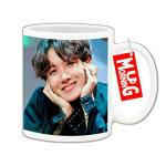 Buy Mug Morning Ceramic BTS JHope Both Hands On Cheek Merchandise ...