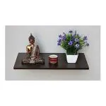 Buy Captiver Wooden MDF Wall Mount Decorative Shelf Racks Tier 1(18X9 ...