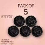 Buy KRIHENCY COSMOPLUS Activated Charcoal Bath Soap for Deep Clean and ...