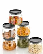 Buy Blueliving Matka Shape Handi Kitchen Storage Containers Airtight ...