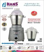 Buy Hans Dominar X Pro 1800 Watts 2.5 Hp Commercial Mixer Grinder With ...