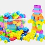 Buy Vastate DIY Plastic Building Blocks for Kids Puzzle Games for Kids, Toys for Children ...