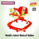 Buy Pandaoriginals Musical Activity Walker (Red) Online at Best Prices ...