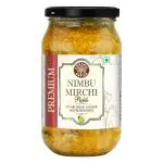 Buy ORGANIC NATION Nimbu Mirchi Achar (400 gm) | Authentic Indian Taste ...