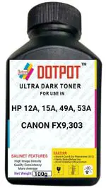 Buy Dotpot 12A Toner Powder Bottle for USE for REFILLING HP 12A / 1010 ...