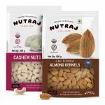 Buy Nutraj Dry Fruits Combo Pack 1 kg (500g X 2)| California Almonds 500g | Cashew 500g | Cashew ...