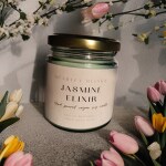 Buy Scarlet Blinks Jasmine Elixir Candles | Soy Wax Candles | Aroma ...