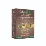 Buy SatyaaVeda Herbal BROWN Ammonia Free Hair Colour blended with 9 Ayurvedic Hair Care & Hair ...