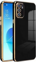 Buy Mintak Oppo Reno 6 5G Black Silicon 360 Degree Protection and Slim ...