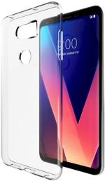 Buy Leyon Transparent Rubber Back Cover For Lg V30 Online at Best ...