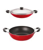 Buy Nirlon Aluminium Dishwasher Safe Non-Stick Kitchenware Combo Set ...
