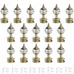 Buy ZYREX Diamond Stainless Steel Curtain Bracket Parda Holder with ...