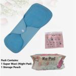 Buy Re:pad Reusable Sanitary Pads for Women - Pack of 1 (1 Super Maxi ...