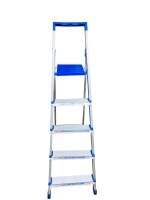 Buy TNC ALUMINIUM 5 STEP ECONOMY LADDER WITH PLATFORM Online at Best ...