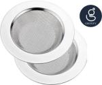 Buy Groofy Kitchen Sink Stainless Steel Push Down Strainer (10 cm Set ...