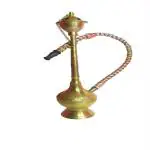 Buy PALPAL Metal Golden Rajasthani Mini Hukkah For Hookah Hukka Home ...