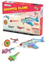 Buy Funvention DIY Shooter Plane with 3 Target Planes STEM for Kids age ...