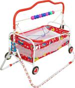 Buy Confiado Multicolor Metal Bassinet|BASSINET|BASINET|CRADLE|BABY ...