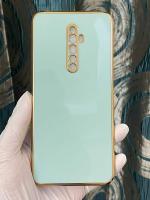 Buy Rakulo Oppo Reno 2F Electroplated Chrome 6D Back Case Cover |Camera ...